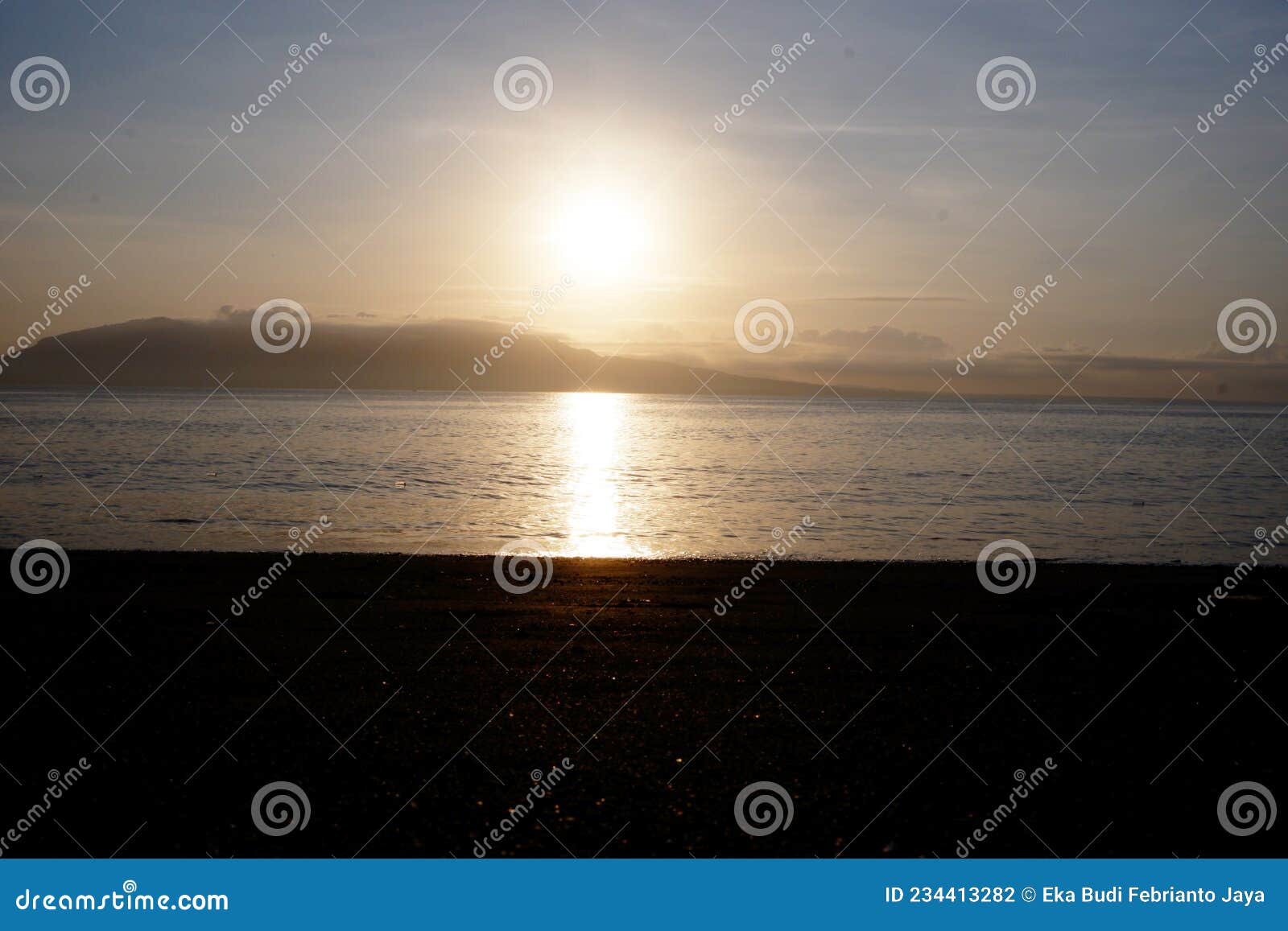 The SUNRISE of JAVA, BANYUWANGI LAND Stock Photo - Image of ocean ...