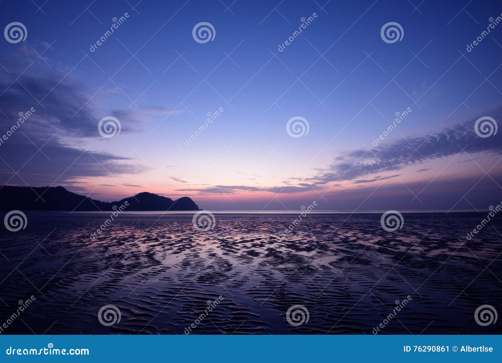 Sunrise in Mersing stock image. Image of bluehour, eastcoast - 76290861