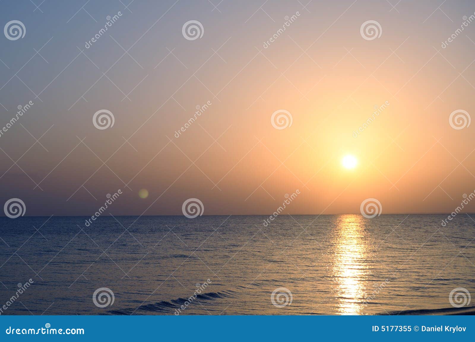 Sunrise, moonset stock image. Image of shore, light, beach - 5177355