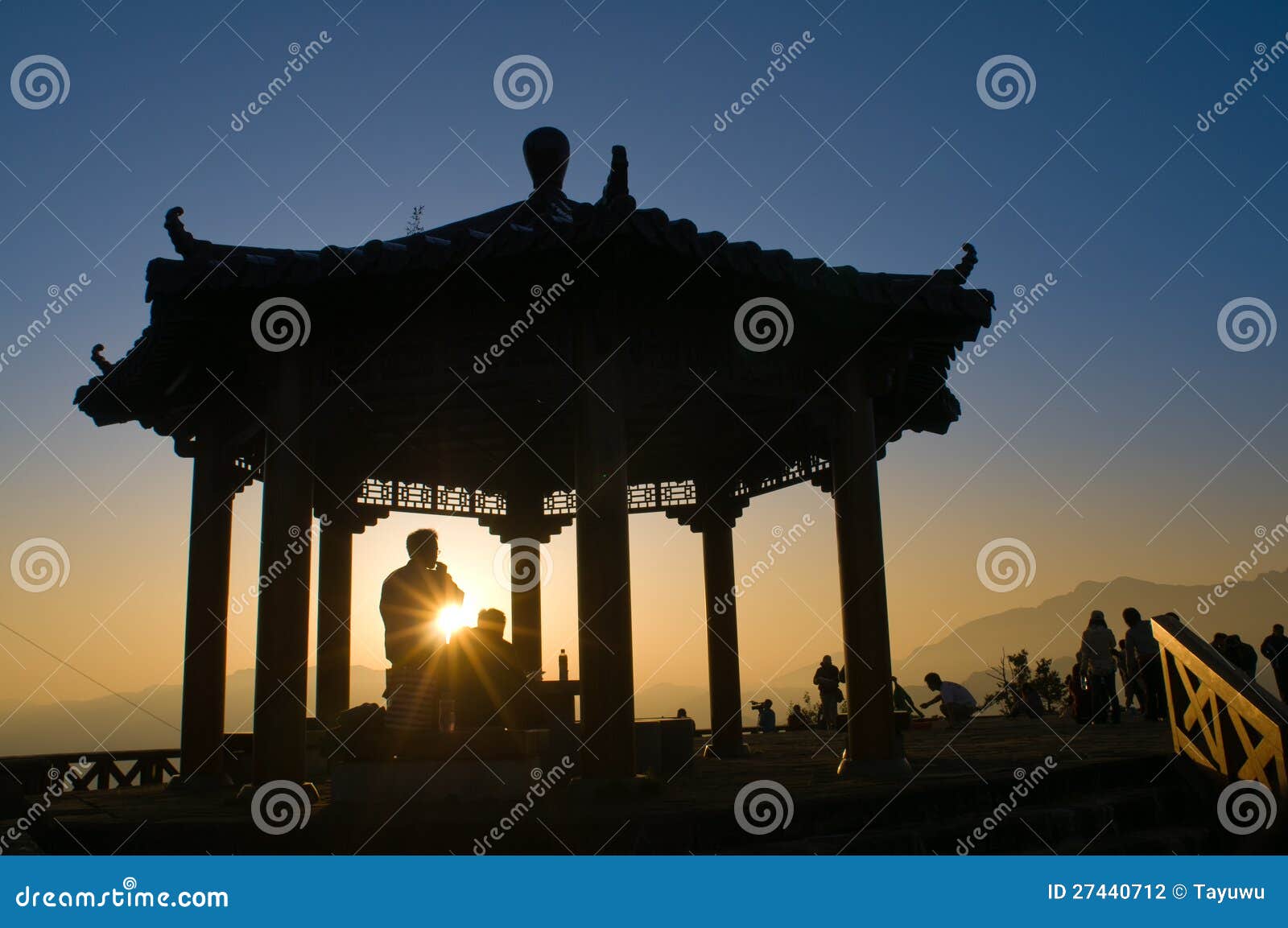 Sunrise in mountain Ali stock photo. Image of shine, emotion - 27440712
