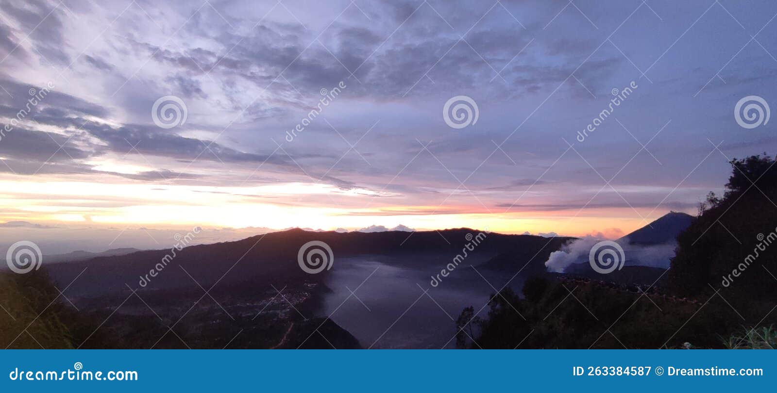 Sunrise in Mt. Bromo, Malang, Java, Indonesia Stock Image - Image of ...