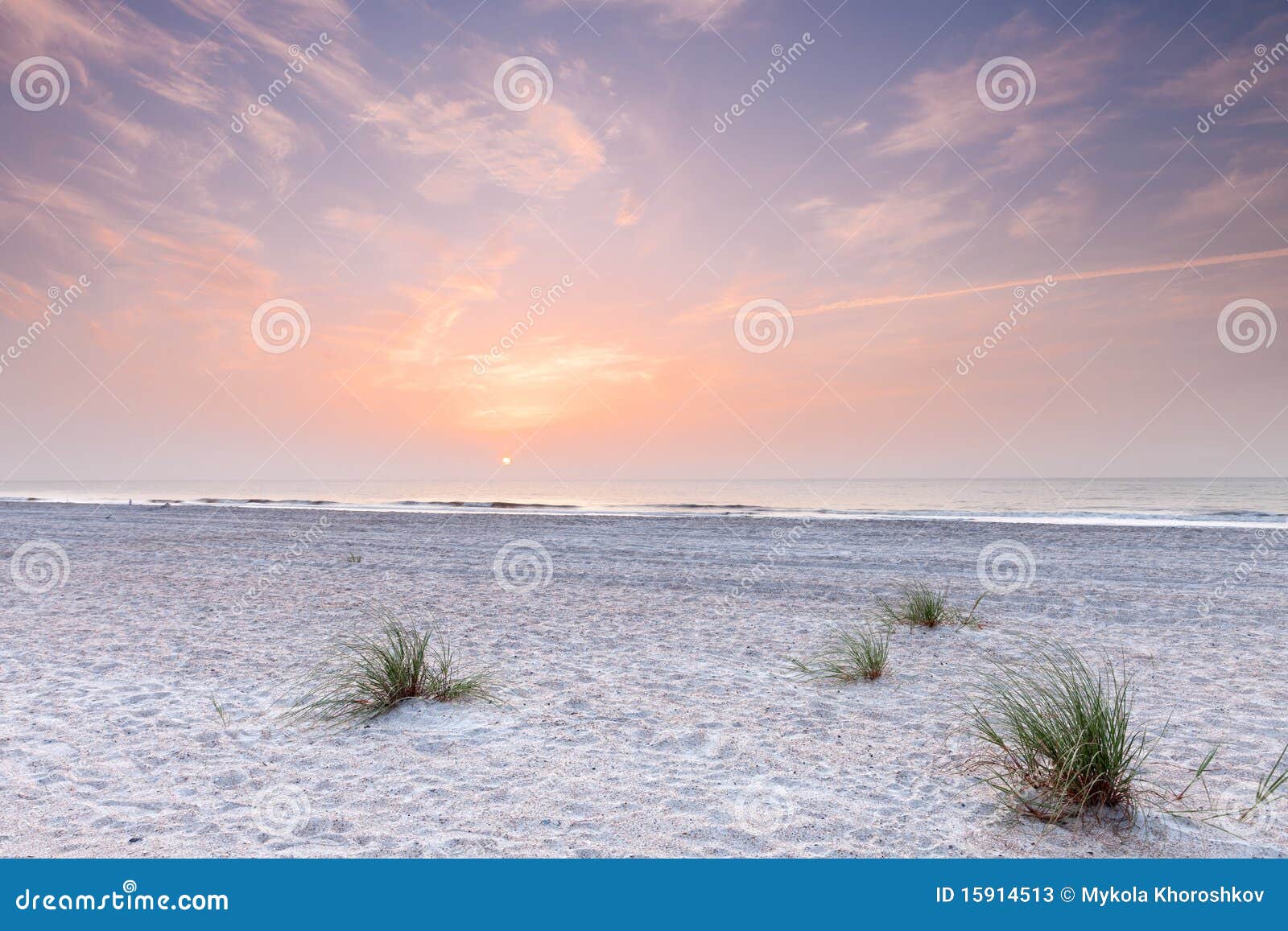 Sunrise Over Atlantic Ocean in South Florida Stock Image - Image of ...