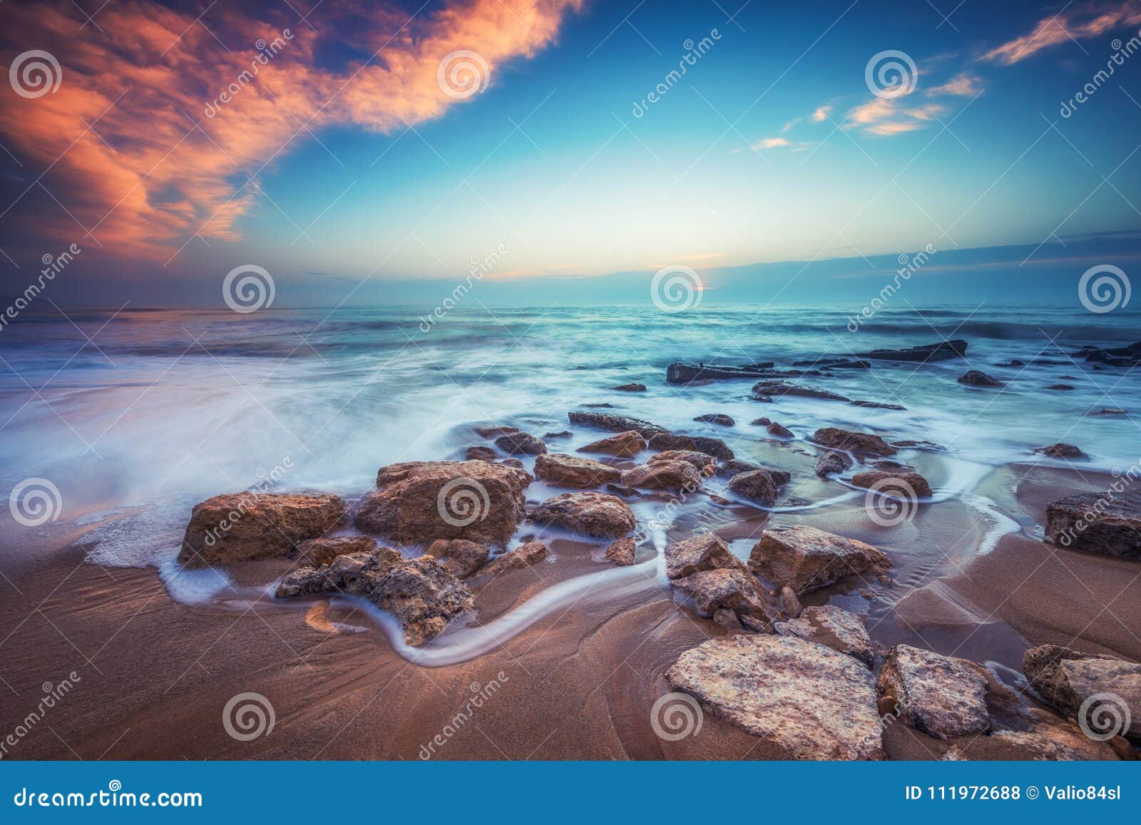 Sunrise over the beach stock photo. Image of hawaii - 111972688