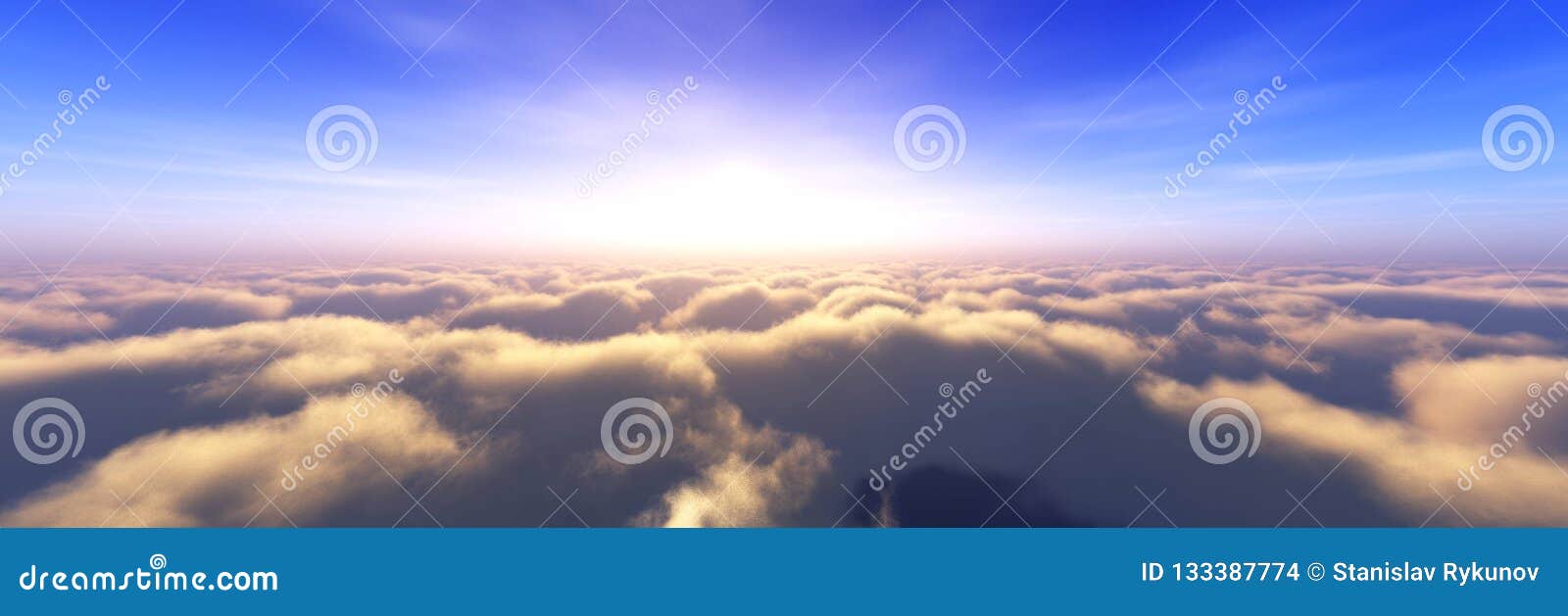 Sunrise Over the Clouds. Sunset Over the Clouds. the Moon in the Clouds ...