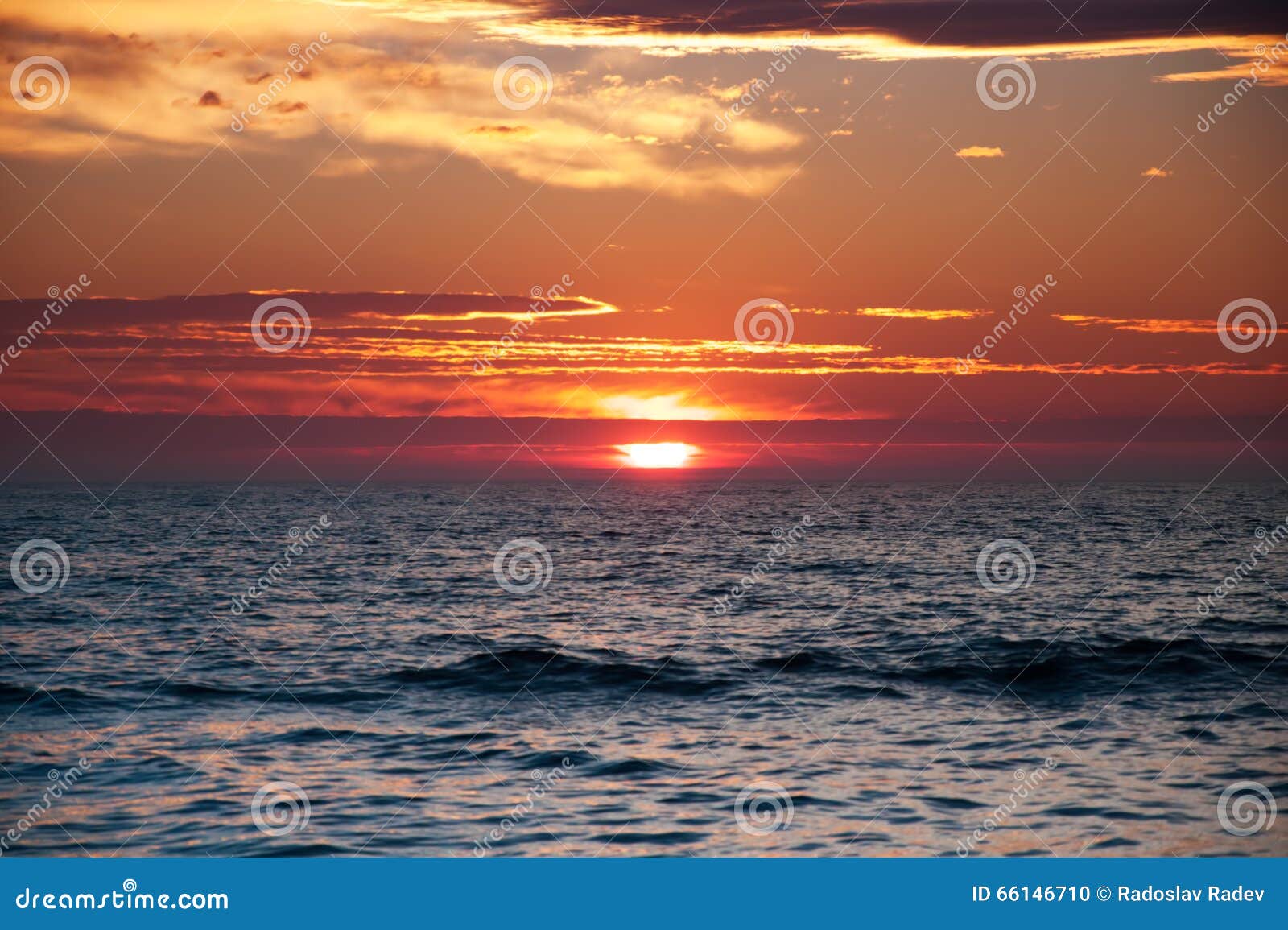 Sunrise over the horizon. stock photo. Image of mallorca - 66146710