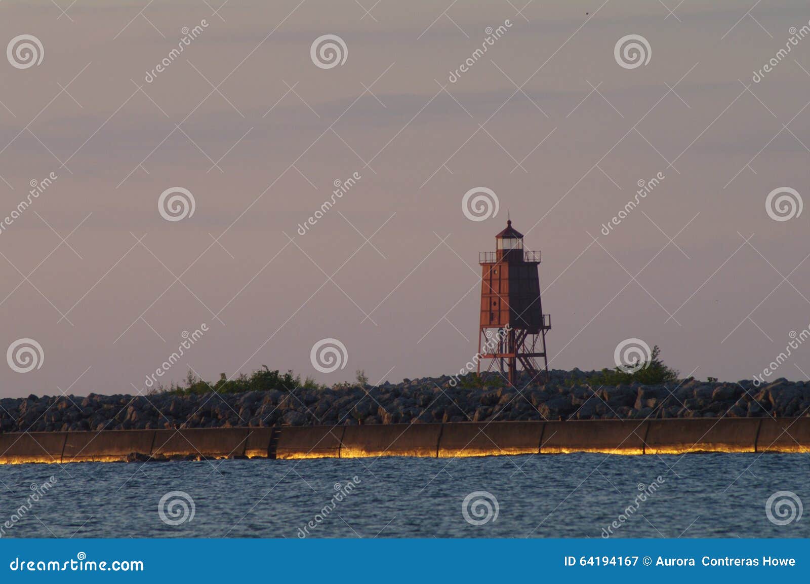 Sunrise in Racine, WI-92 stock image. Image of beach - 64194167