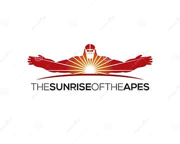 The sun rays of the apes stock vector. Illustration of attack - 145636970