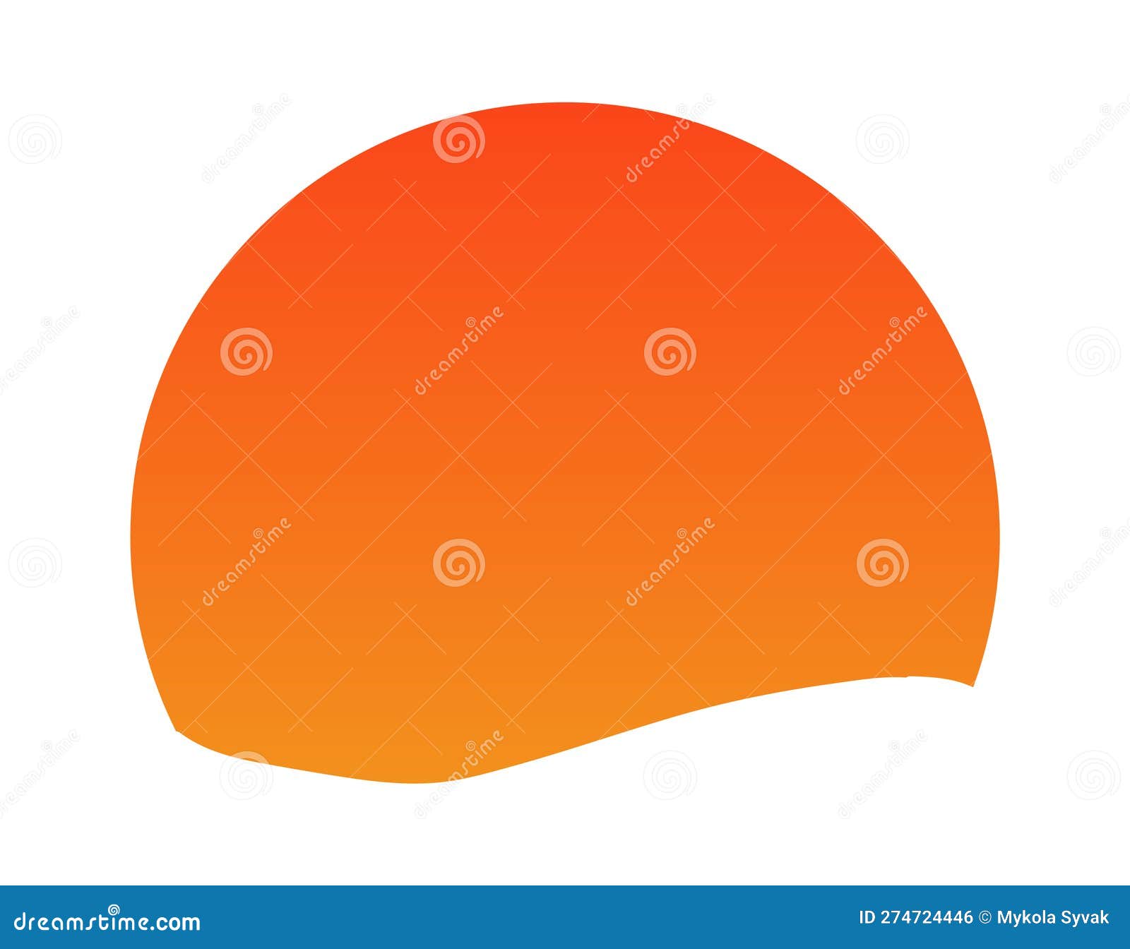 Sunrise Reflection Shape stock vector. Illustration of travel - 274724446