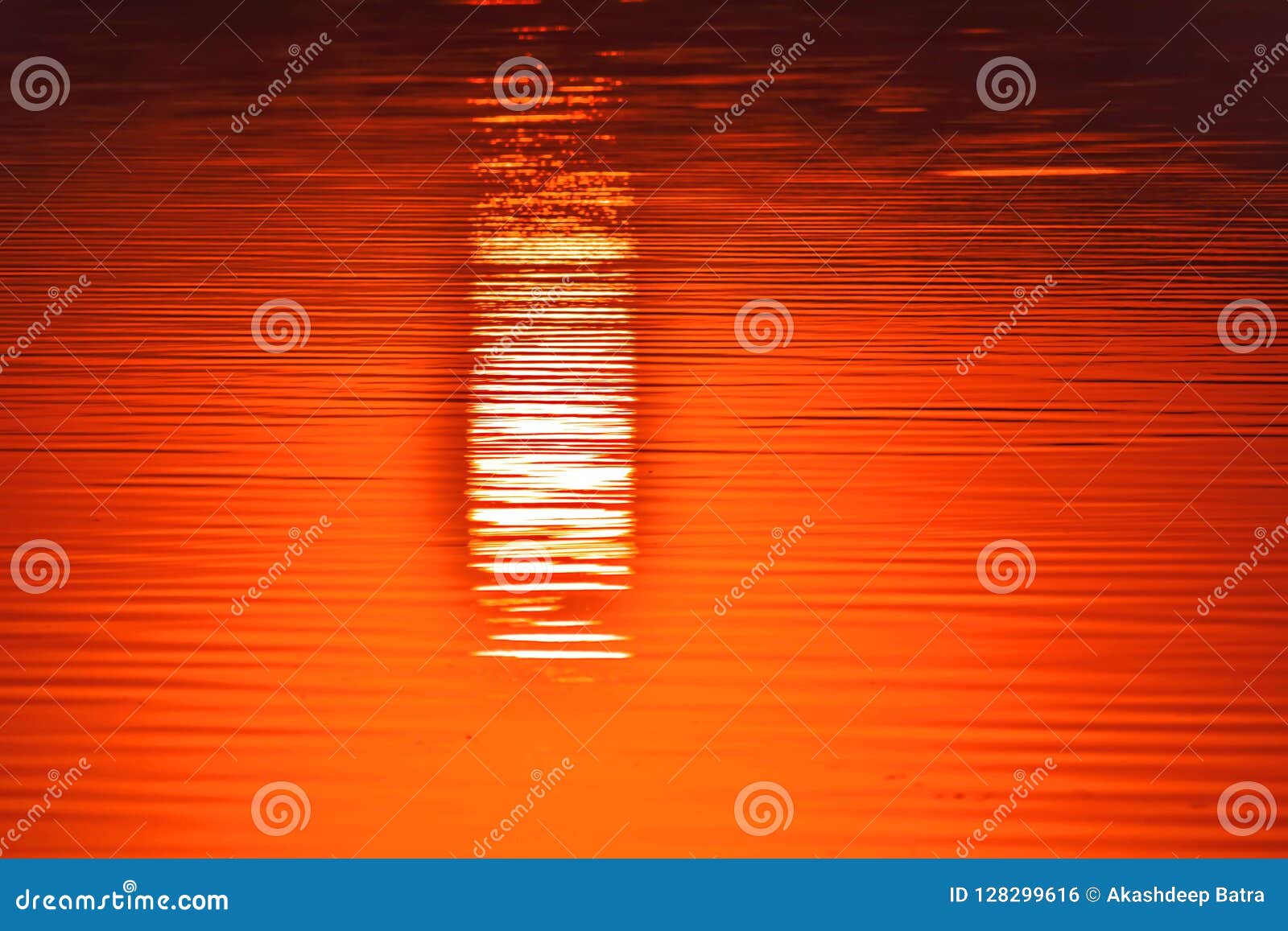 SUNRISE REFLECTION on WATER PARADISE VIEW Stock Photo - Image of ...