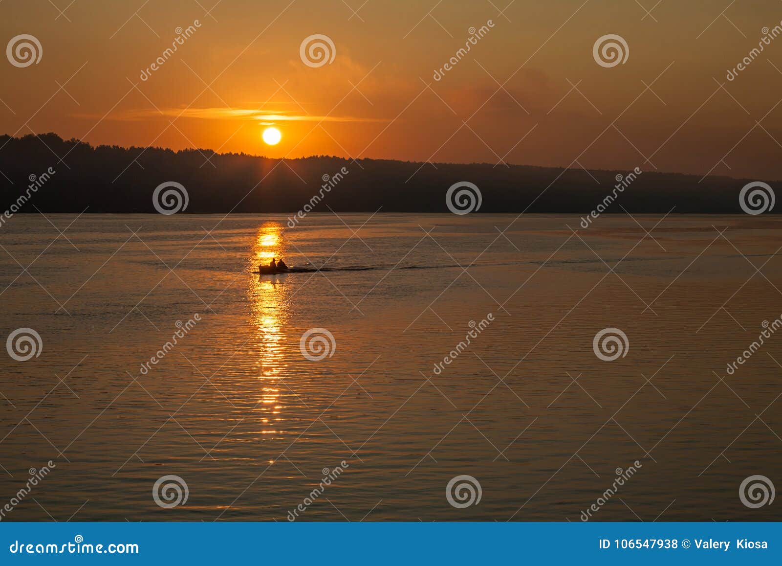 Sunrise on the river stock photo. Image of path, cloud - 106547938