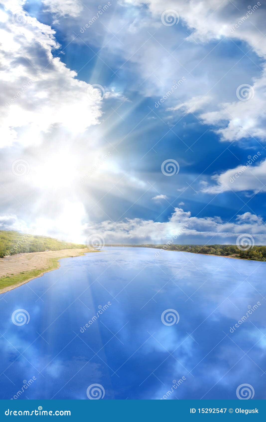 Sunrise River Water Waves Fog Stock Image - Image of bridge ...