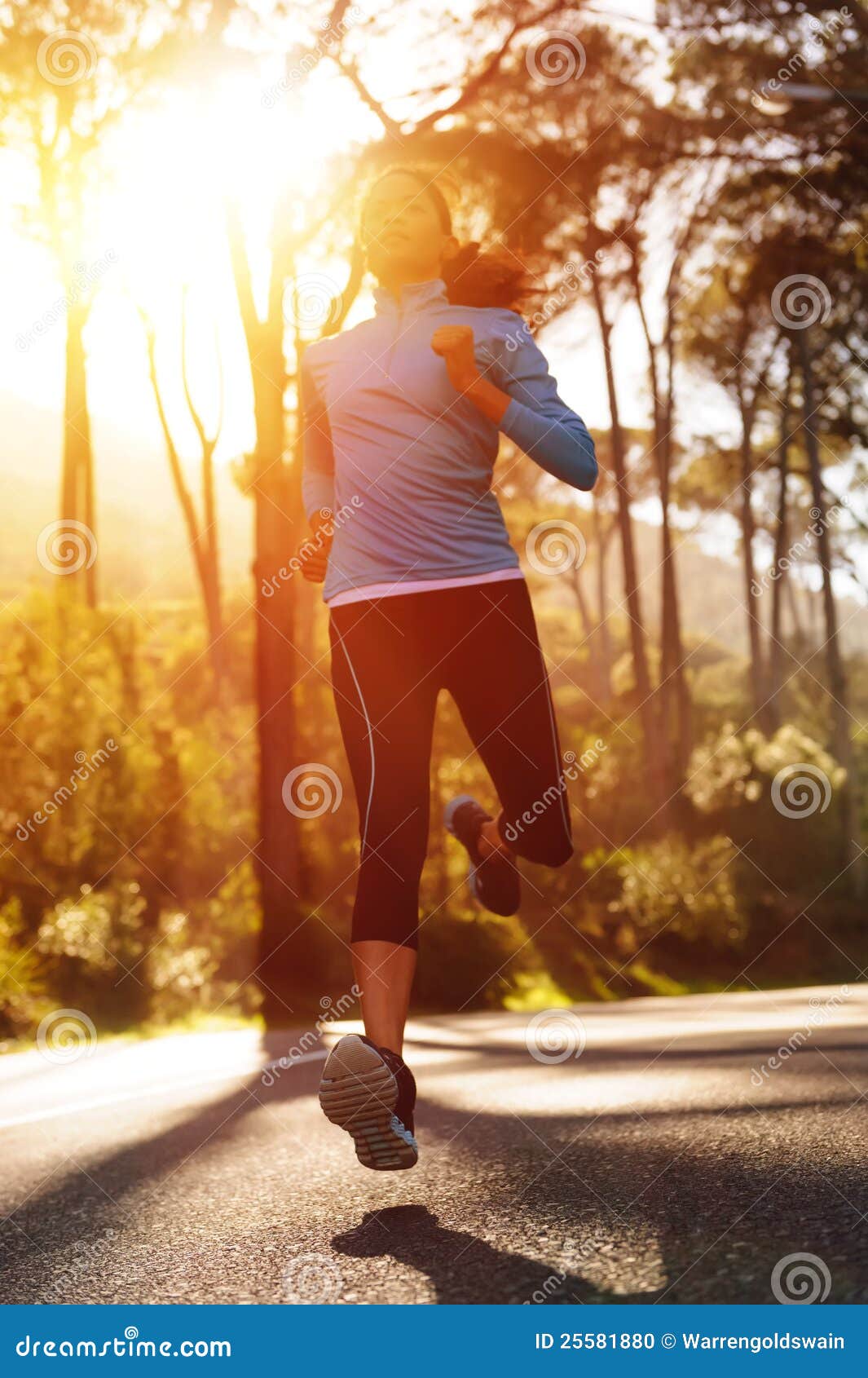 Sunrise running woman stock photo. Image of fitness, leisure - 25581880