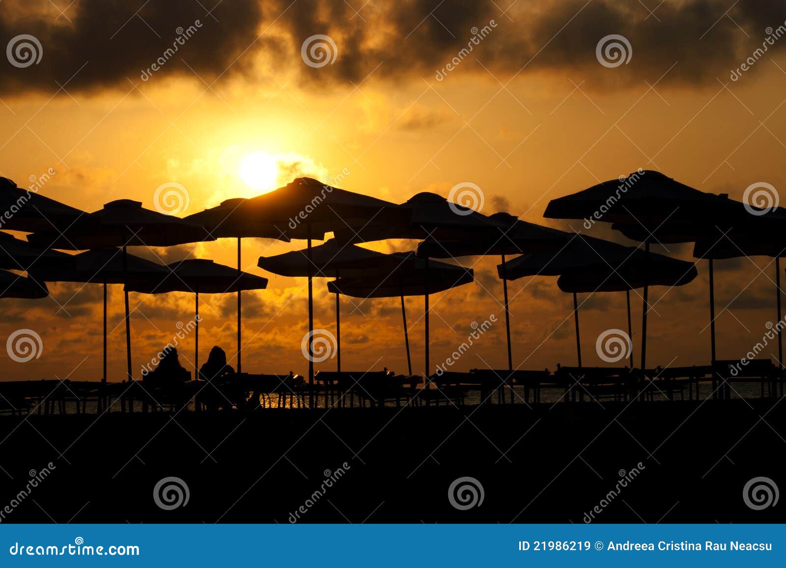 Sunrise at seaside stock image. Image of atmosphere, dawn - 21986219