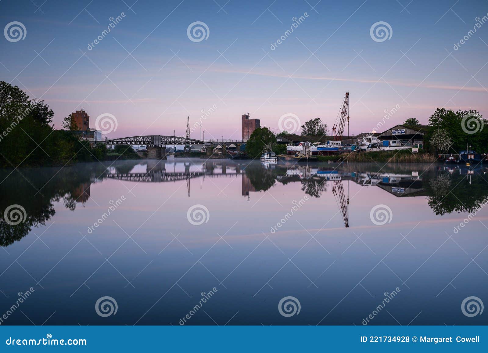 Sunrise at Sharpness Marina, Gloucestershire Editorial Stock Photo ...