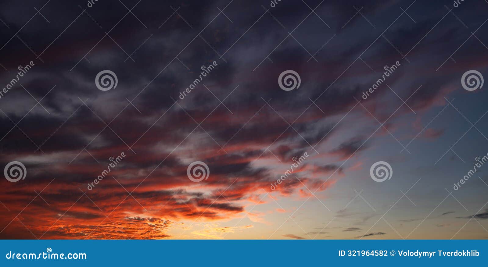 Sunrise Sky with Clouds. Sunset Sky on Twilight in the Evening with Sunset. Cloud Nature Sky ...