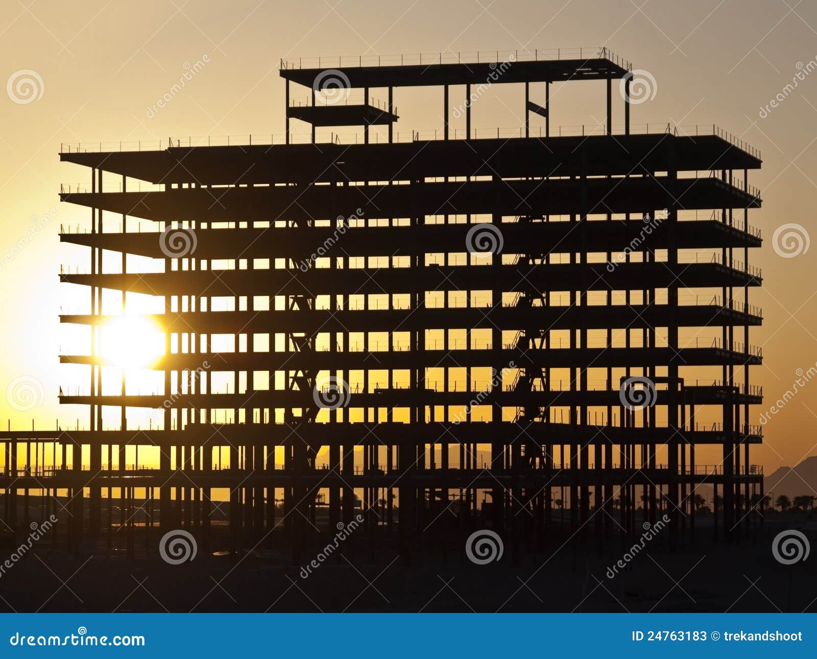 Sunrise Steel stock image. Image of metal, technology - 24763183