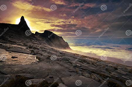 Sunrise on the Summit stock image. Image of landscape - 3605935