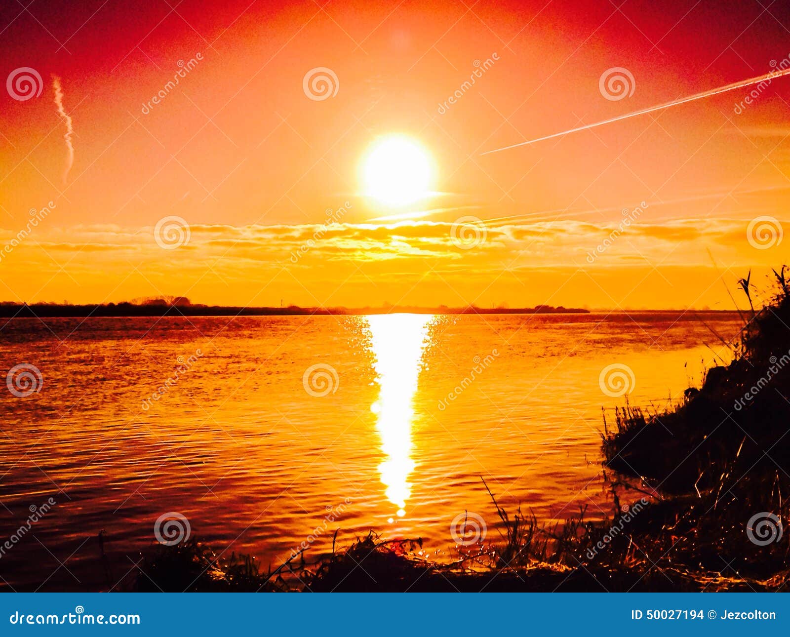 Sunrise stock photo. Image of sunset, rising, sunrise - 50027194