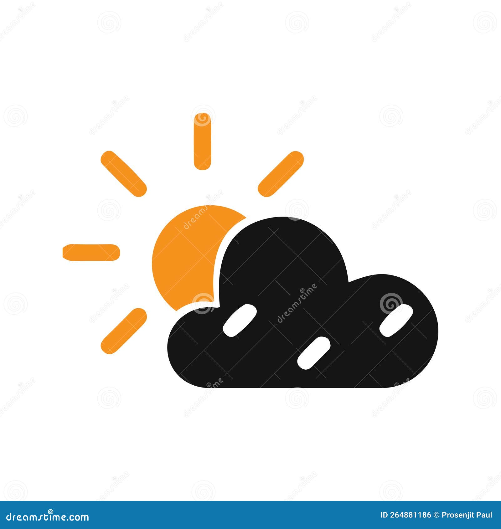 Sunrise sunset icon stock vector. Illustration of concept - 264881186