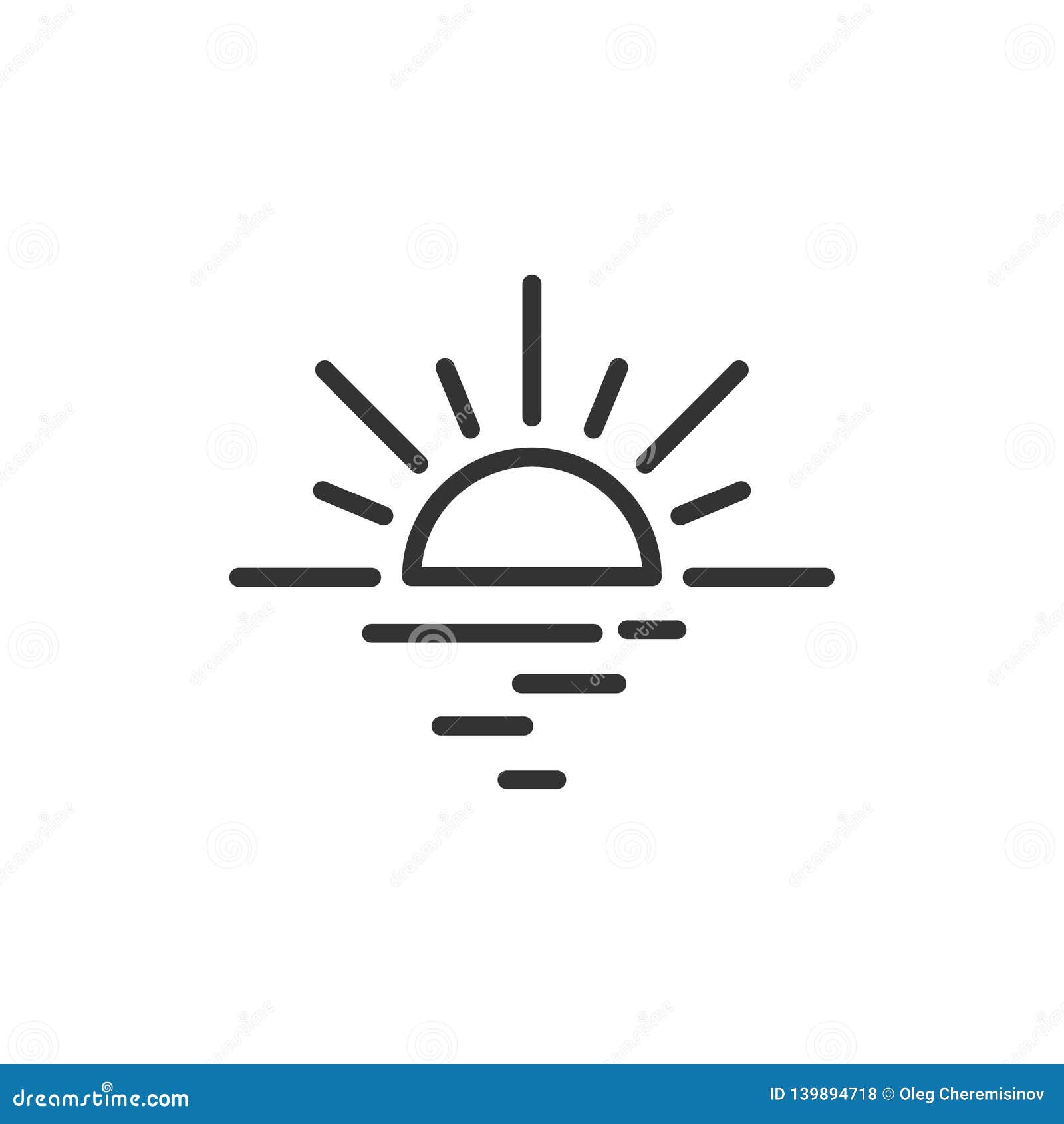 Sunrise, Sunset Linear Icon Isolated on White Background Stock Vector ... Sunrise, Sunset Linear Icon Isolated on White Background Stock Vector ...