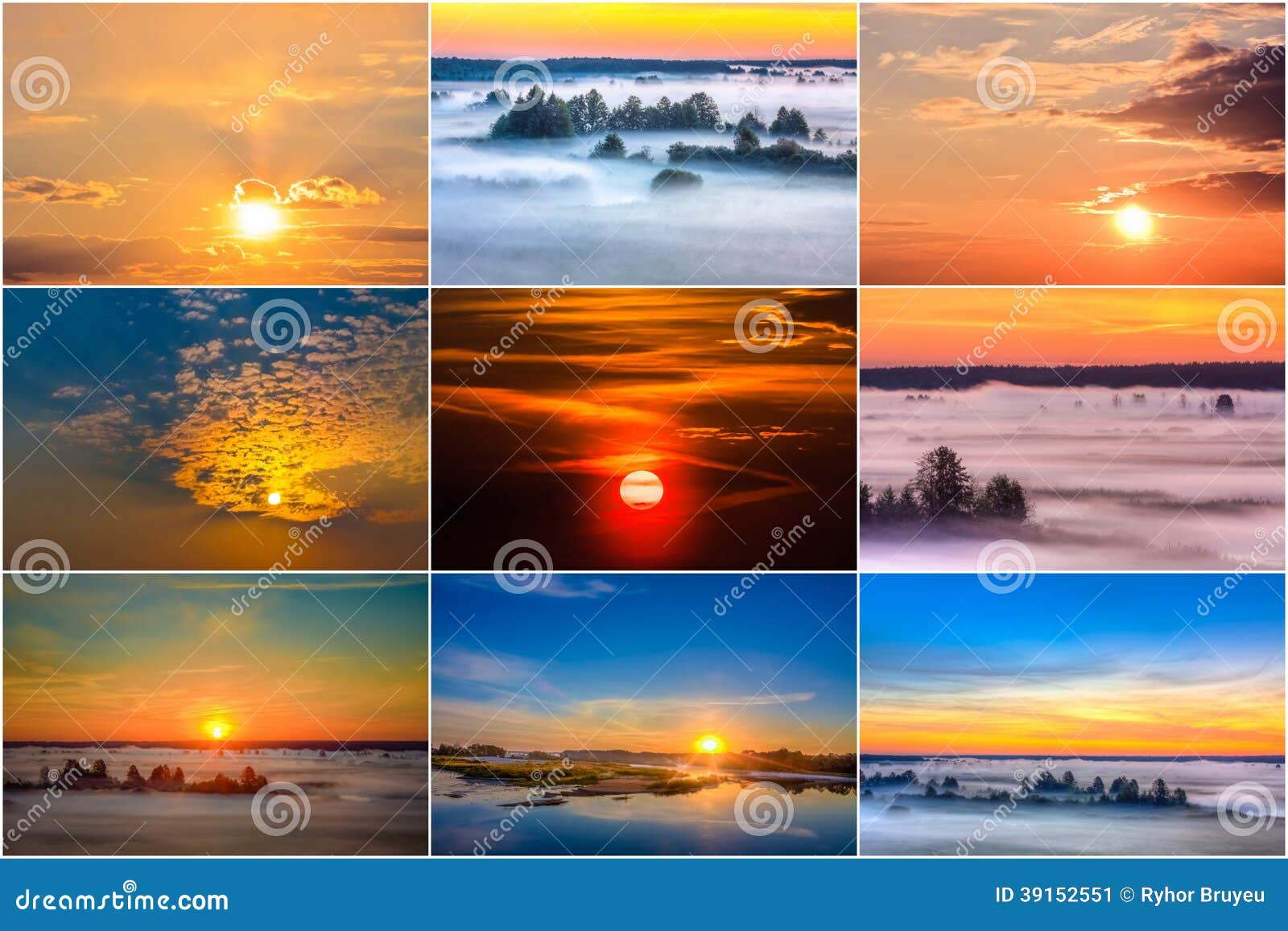 Sunrise and sunset. stock image. Image of happiness, relax - 39152551