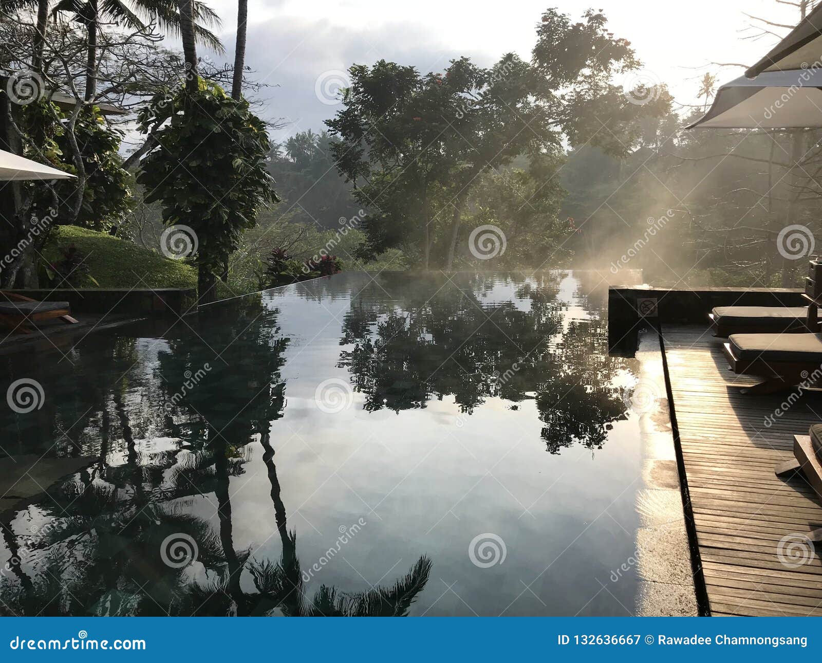 Sunrise stock image. Image of pool, freshair, swimming - 132636667