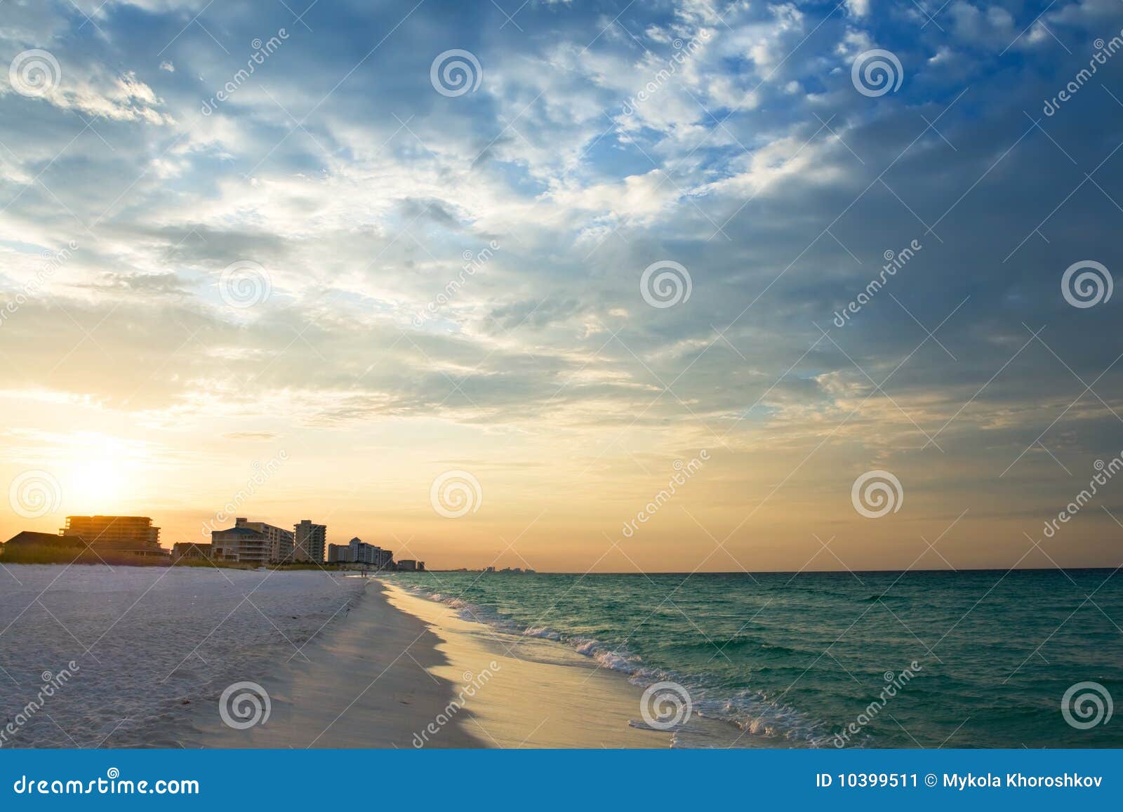Sunrise Under Atlantic Ocean Coast Stock Image - Image of beach, summer ...