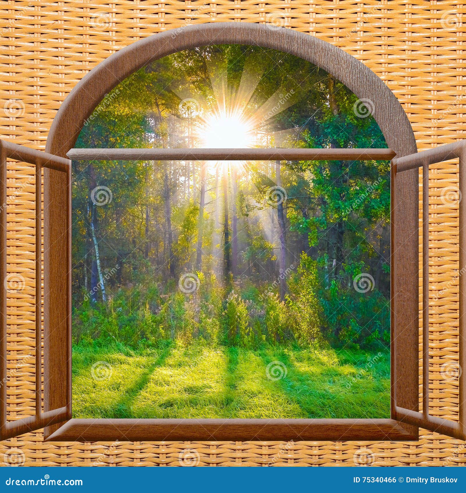 Sunrise View from the Window Stock Photo - Image of nature, beauty ...