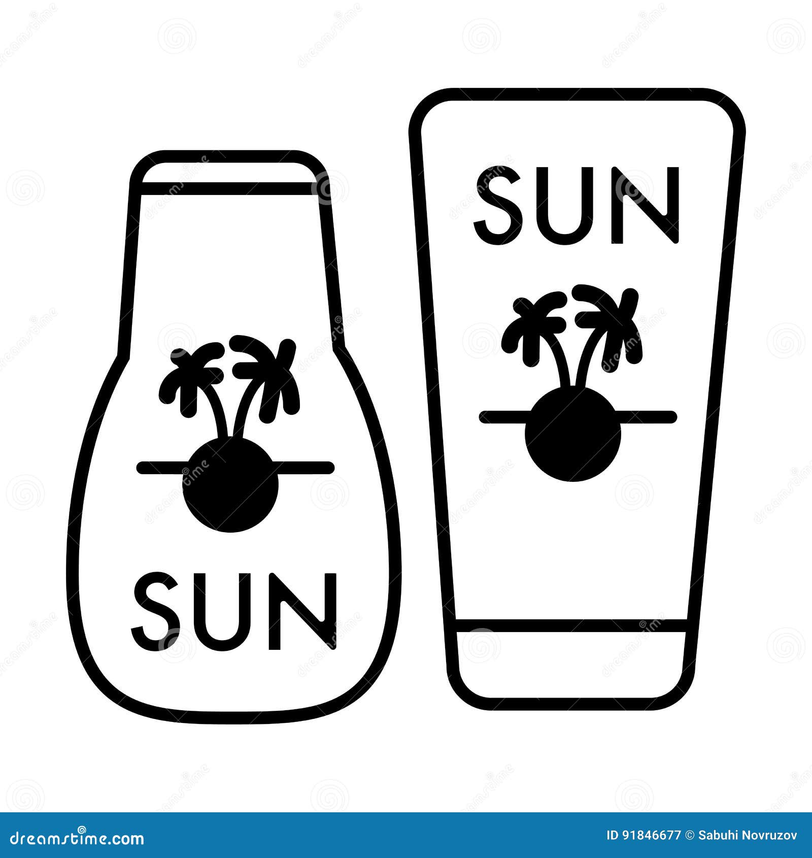 Sunscreen Icon. Outline Vector Illustration of Sunscreen Vector Icon ... Sunscreen Icon. Outline Vector Illustration of Sunscreen Vector Icon ...
