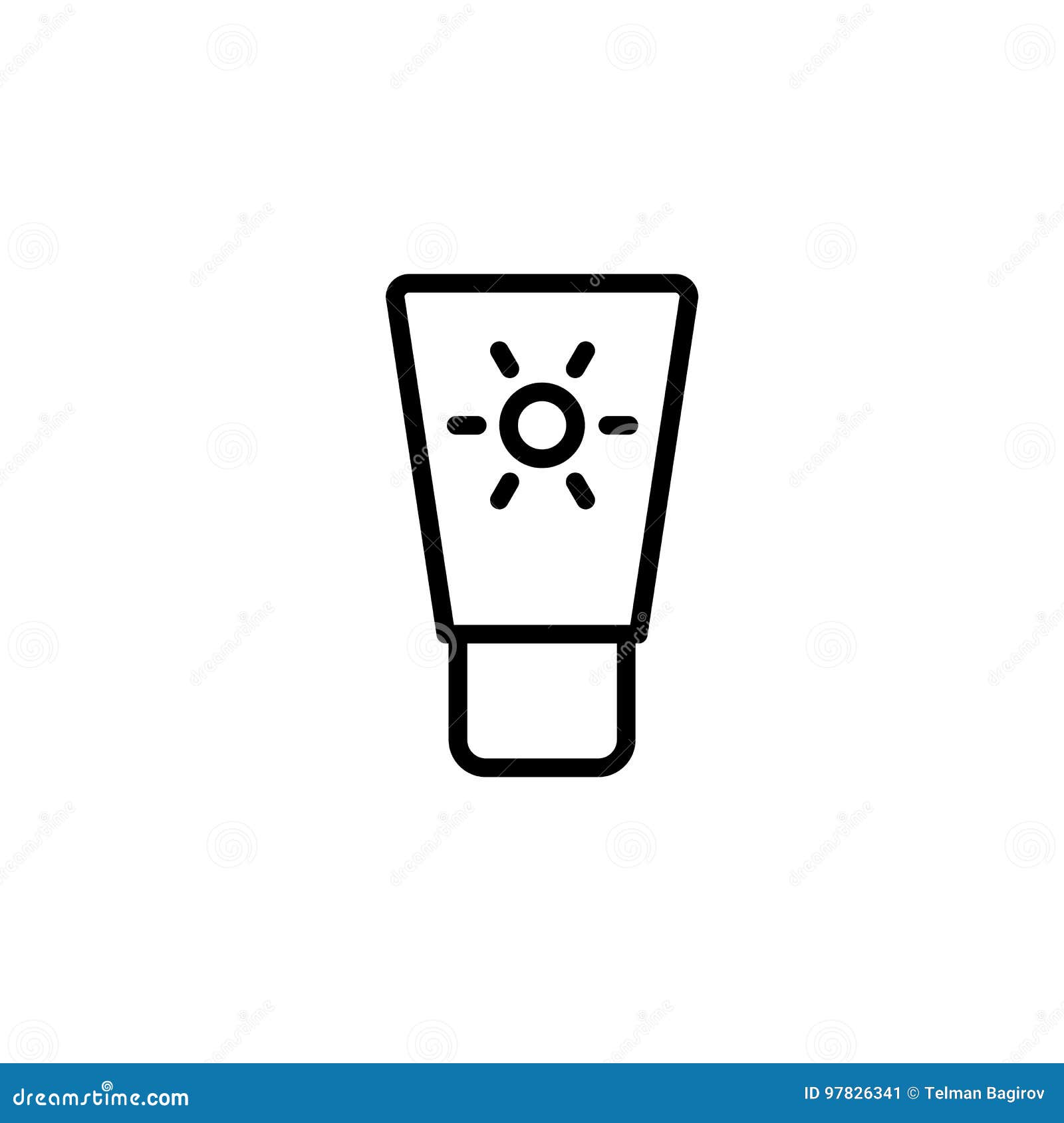 Sunscreen Icon