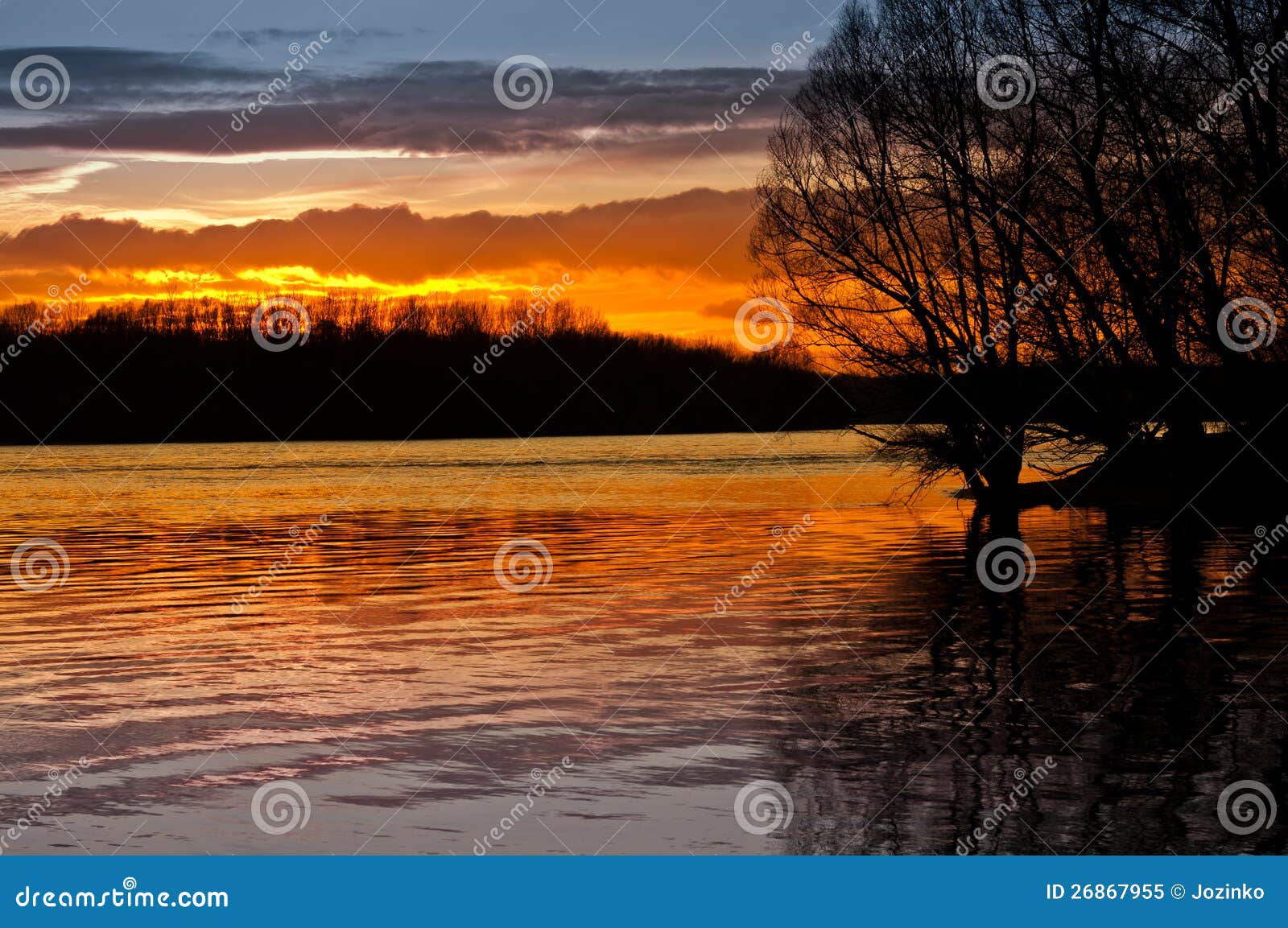 Sunset stock image. Image of water, rocks, sunrise, twist - 26867955