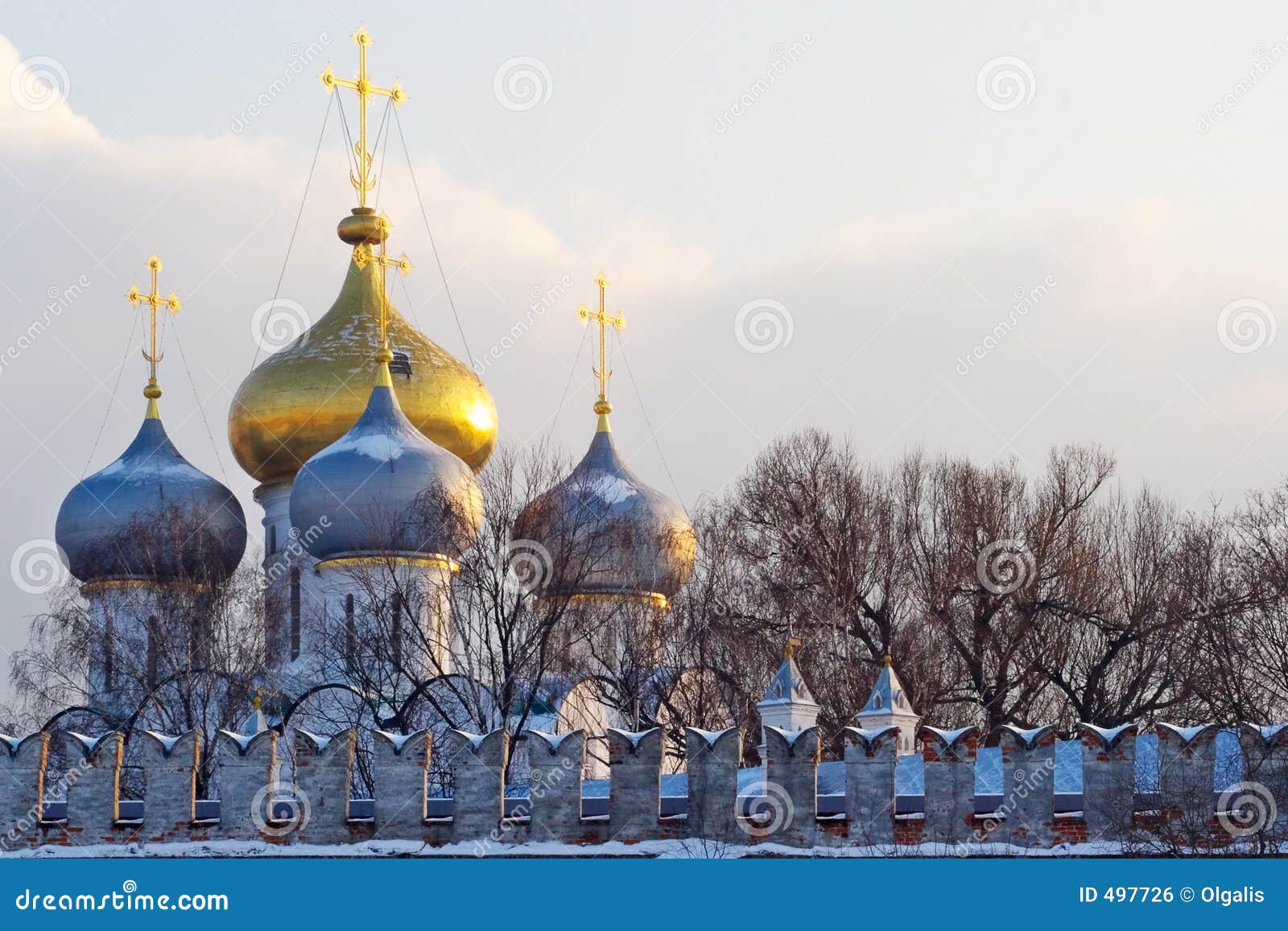 Sunset above a monastery stock photo. Image of cult, christianity - 497726