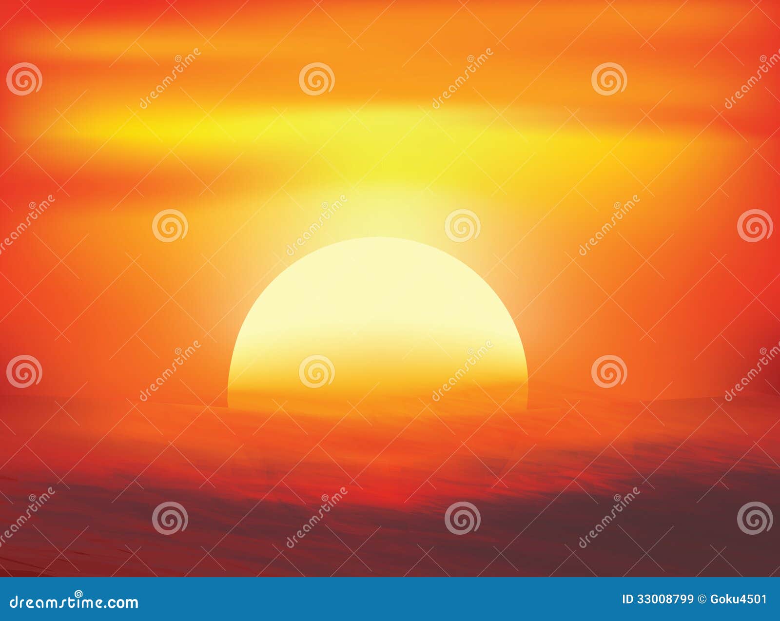 Sunset Abstract Art Backgrounds Stock Vector - Illustration of travel ...