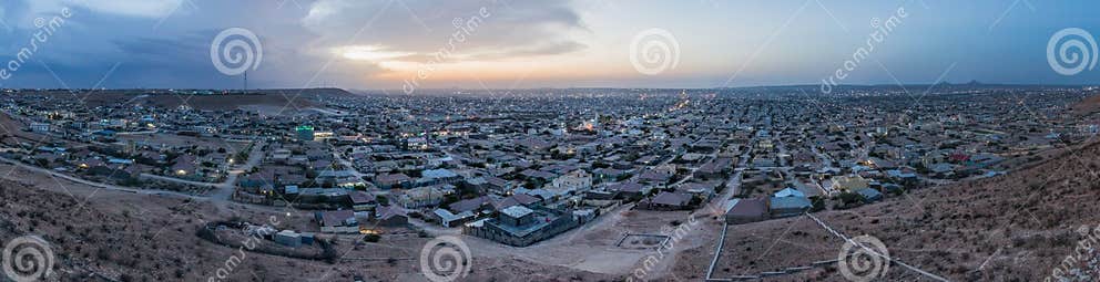 Sunset Aerial View of Hargeisa, Capital of Somalila Stock Image - Image ... Sunset Aerial View of Hargeisa, Capital of Somalila Stock Image - Image ...