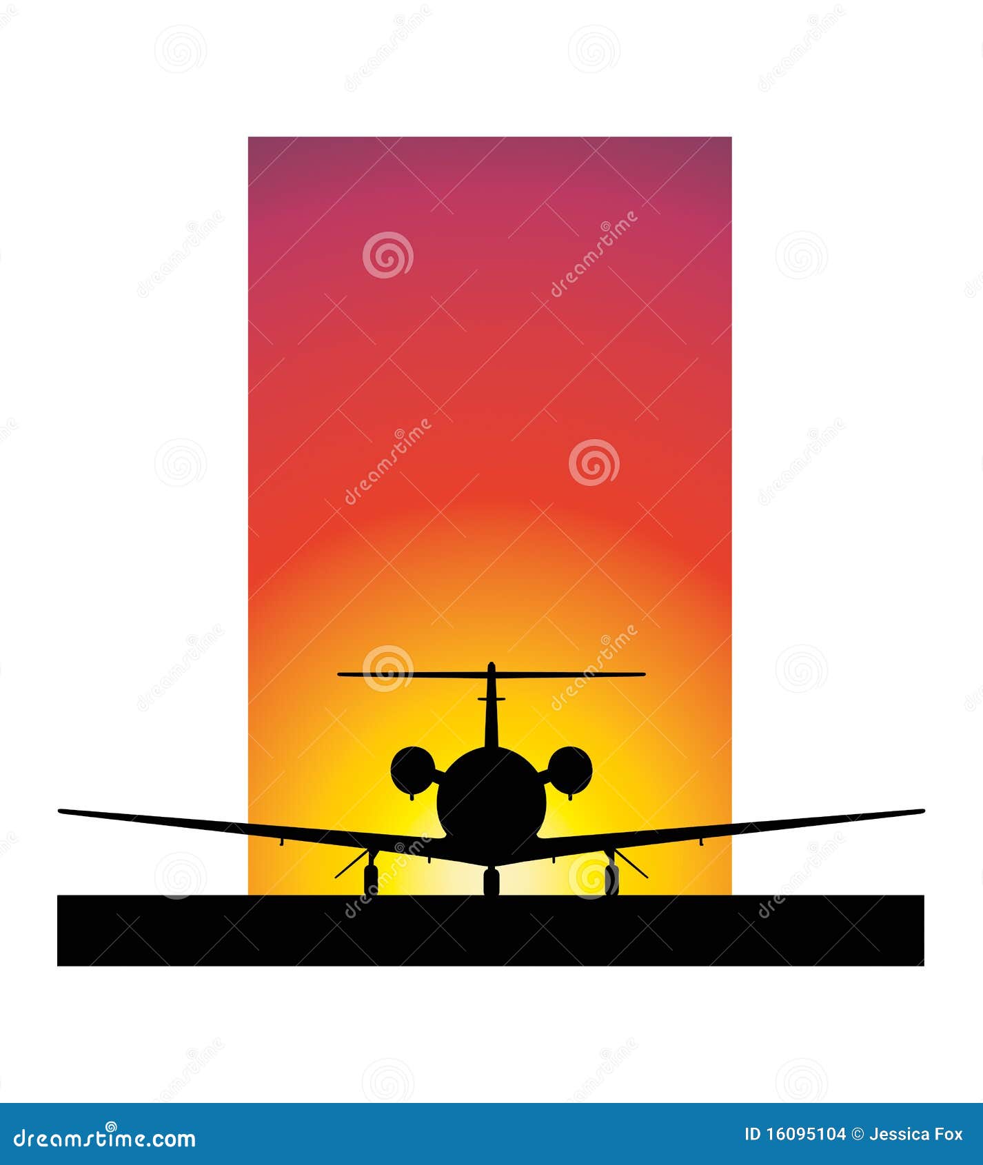 Sunset Airplane Stock Illustrations – 13,007 Sunset Airplane Stock ...