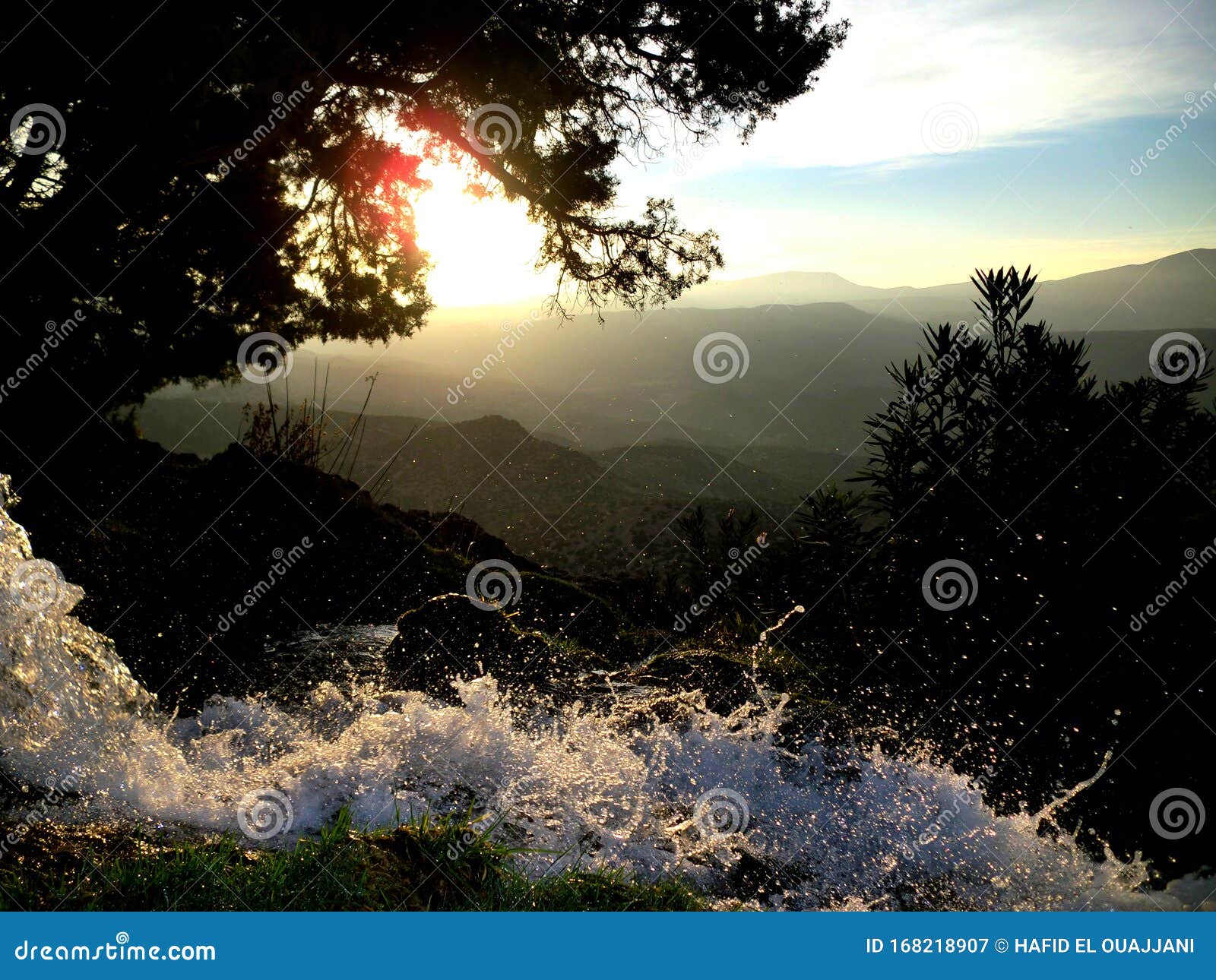 Sunset in atlas stock image. Image of atlas, sunset - 168218907