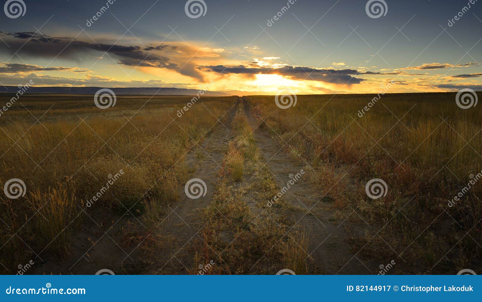 Sunset Back Road stock image. Image of hope, hopeful - 82144917