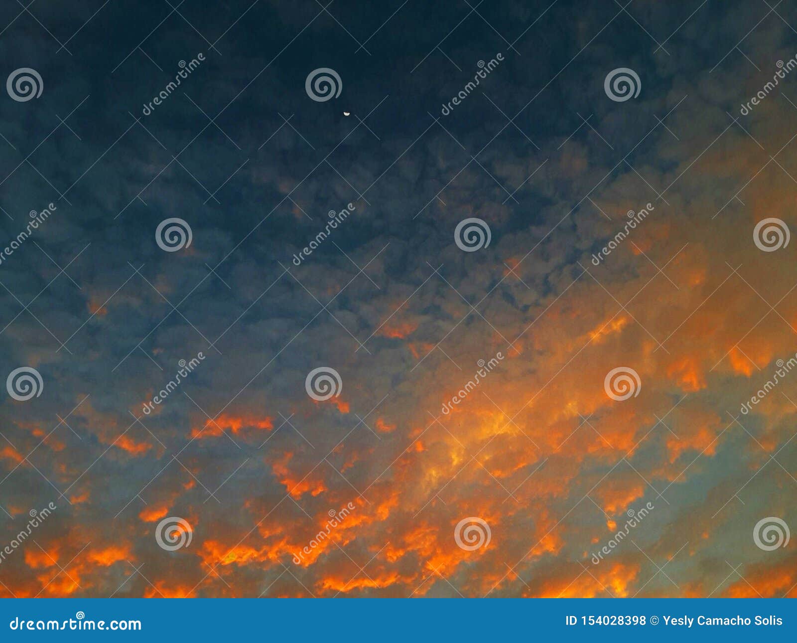 Sunset Background, Division Day and Night Stock Photo - Image of ...
