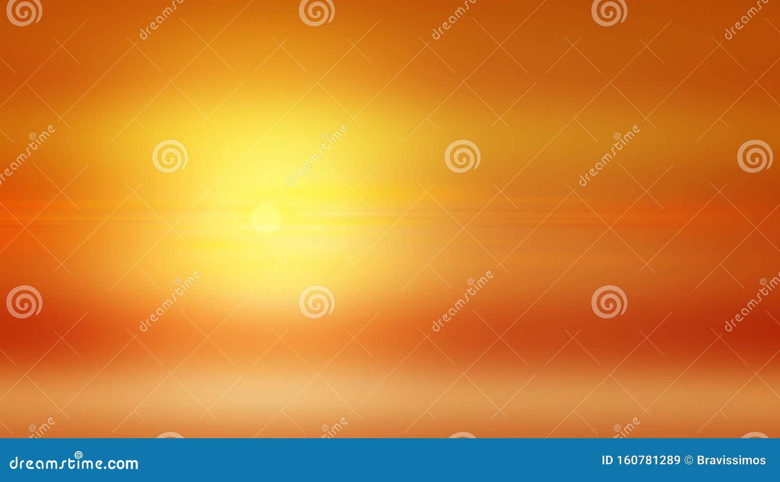 Sunset Background Illustration Gradient Abstract, Sun Template Stock ...