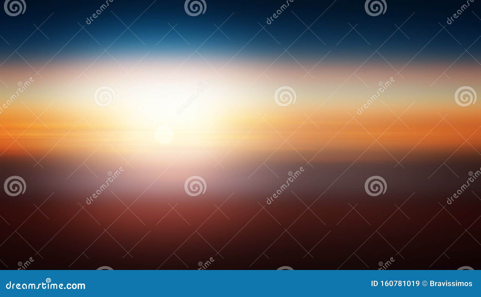 Sunset Background Illustration Gradient Abstract, Template Sky Stock ...
