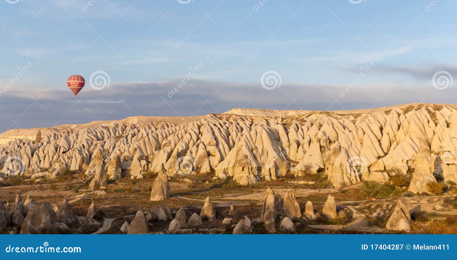 Sunset Balloon Ride in Cappadocia, Turkey Editorial Photography - Image ...