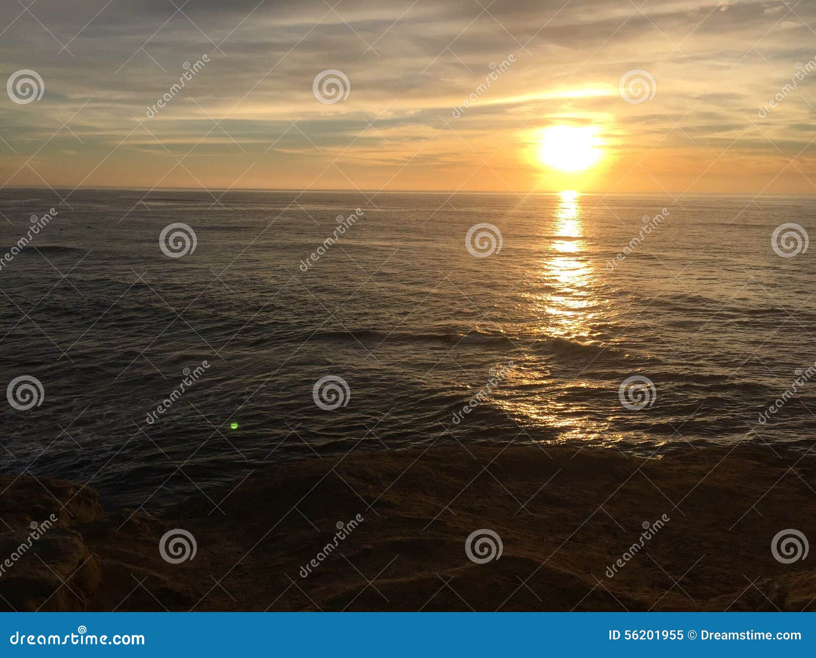Sunset beach Cali stock image. Image of sunrise, shore - 56201955
