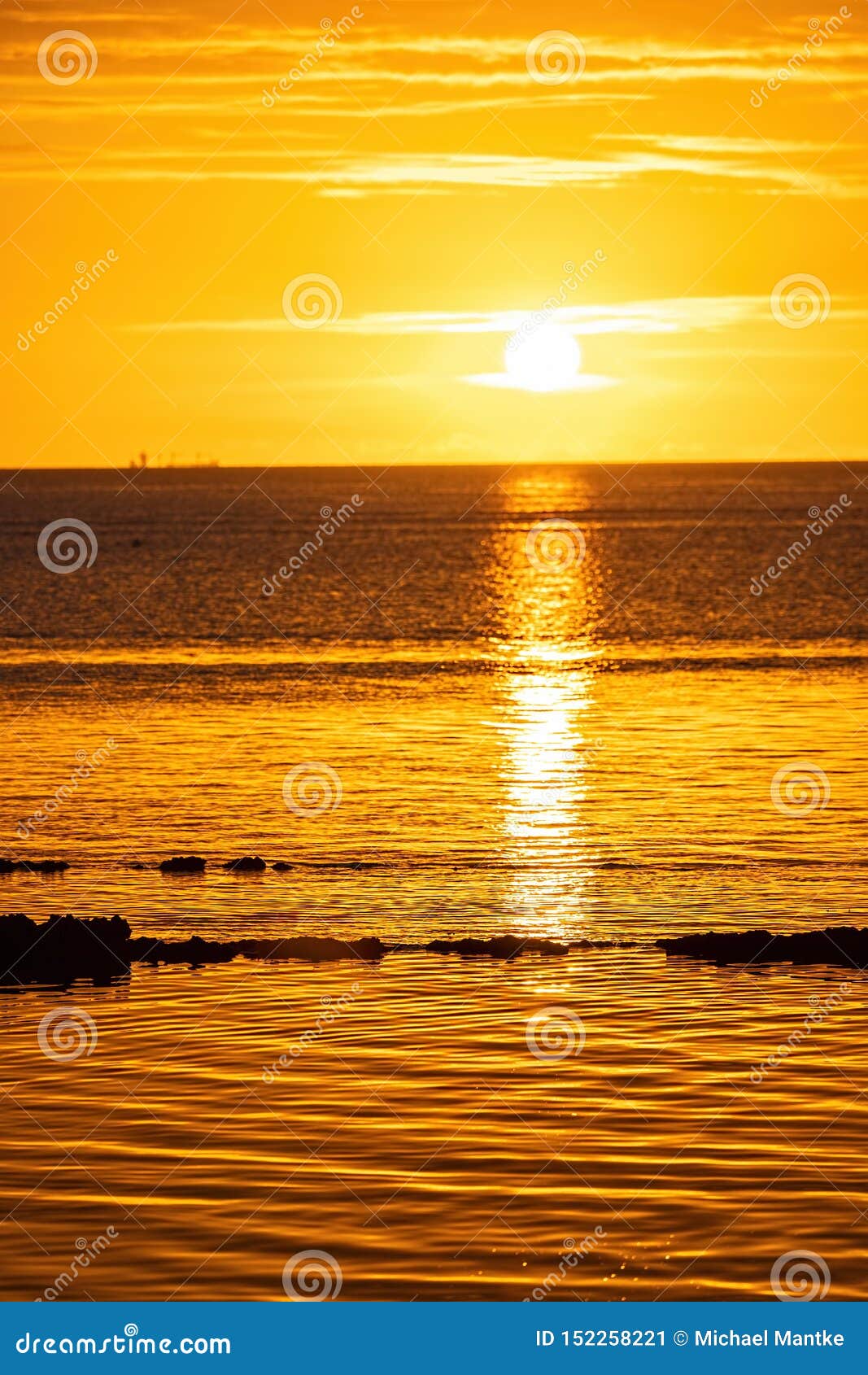 Sunset on the Beach on Mauritius Island Stock Image - Image of summer ...