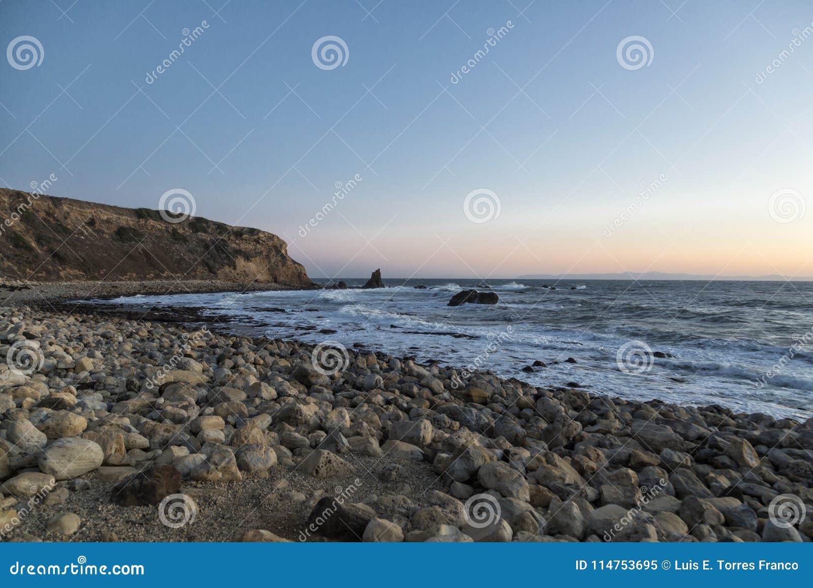 Sunset in the Beach stock image. Image of nature, park - 114753695