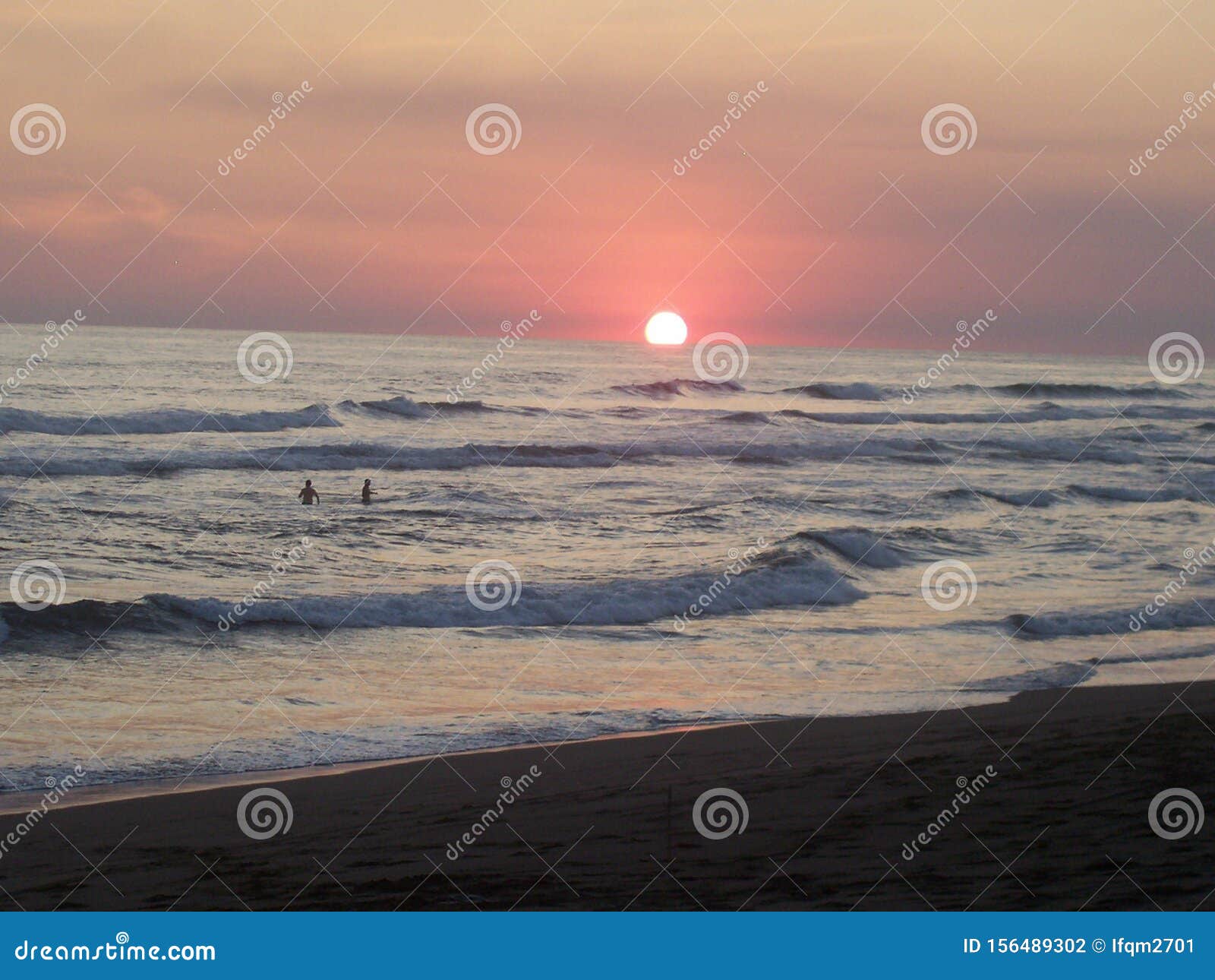 Sunset stock photo. Image of sand, sunset, beach, peace - 156489302