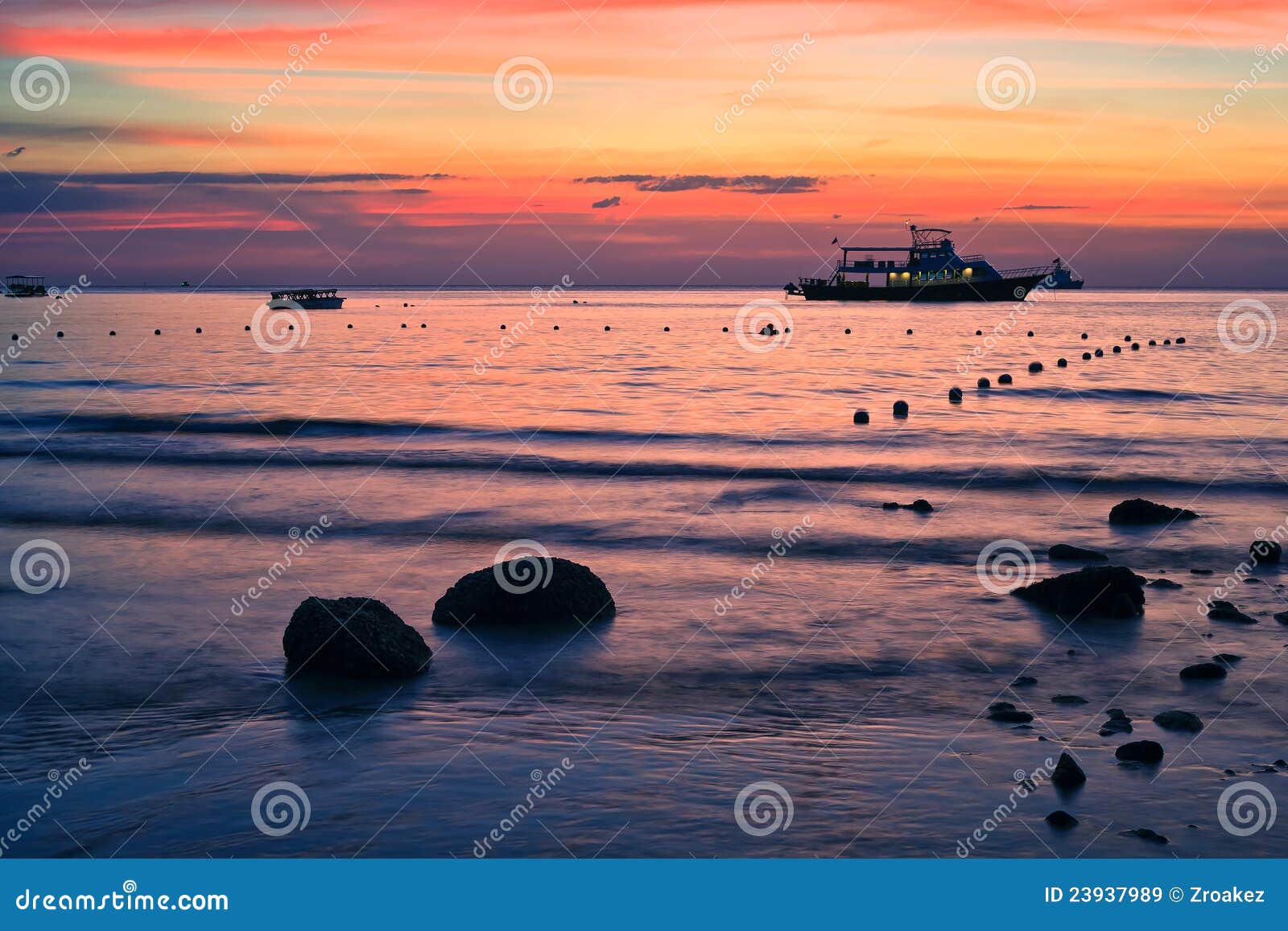 Sunset beach on top view stock image. Image of peaceful - 23937989