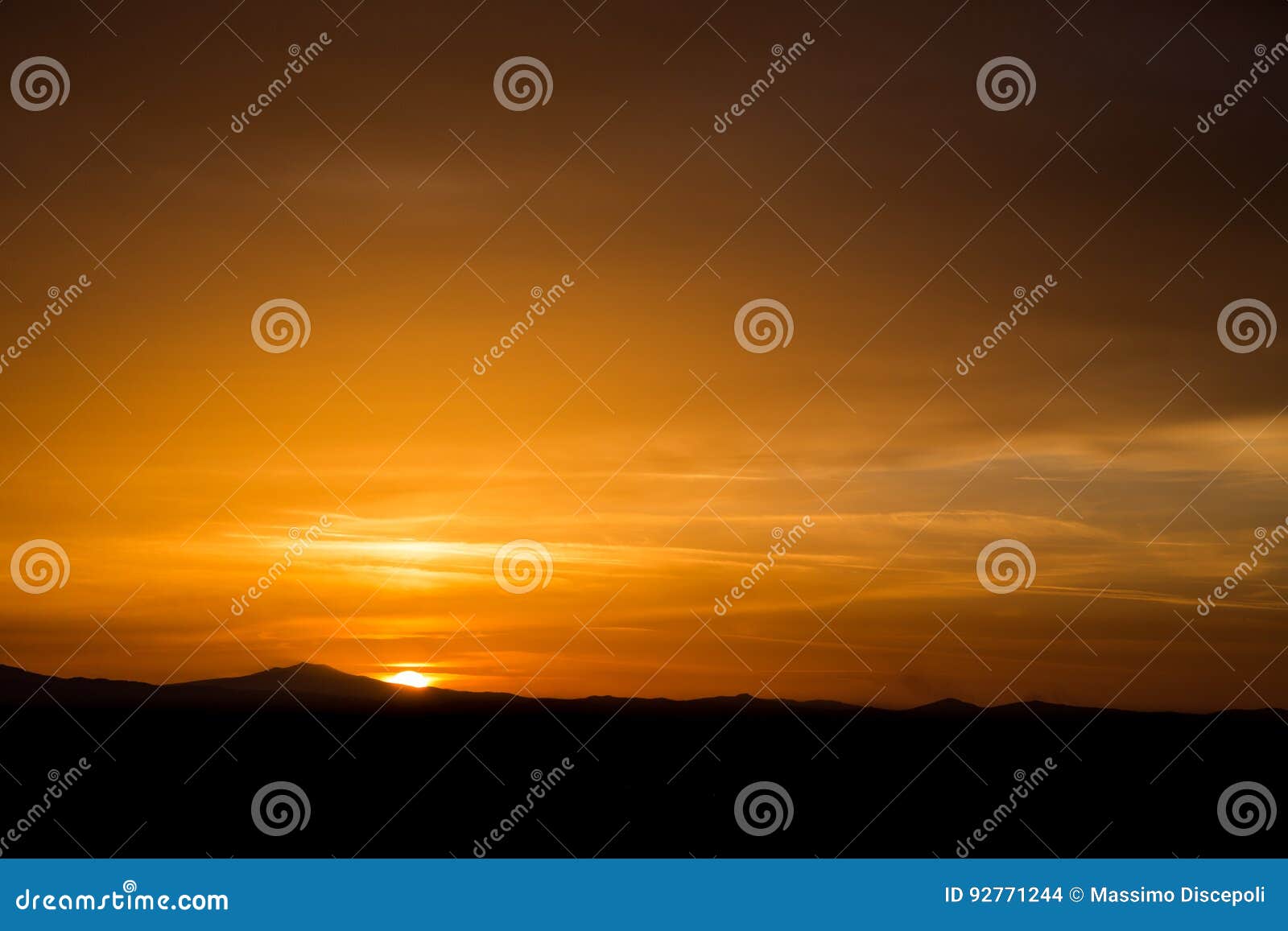 Sunset stock photo. Image of mountains, color, coming - 92771244
