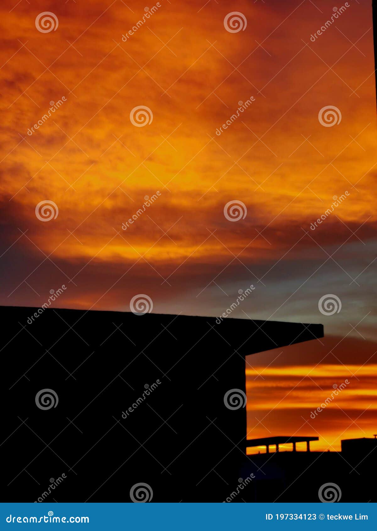 Sunset Beautiful Orangey Skies Stock Photos - Free & Royalty-Free Stock ...
