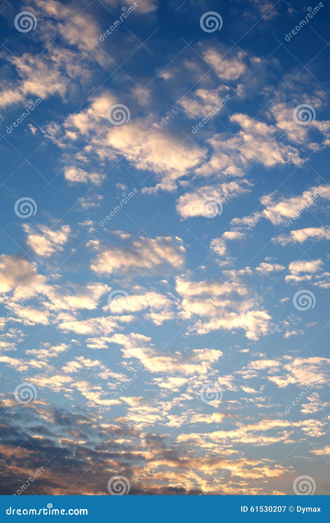 Sunset on Beautiful Sky Vertical View Stock Image - Image of beautiful ...