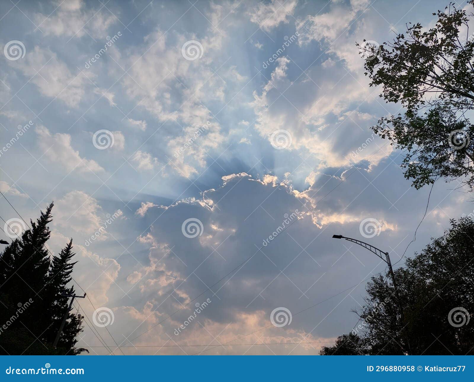 Sunset Blue Sky in Mexico City Stock Photo - Image of mexico, blue ...